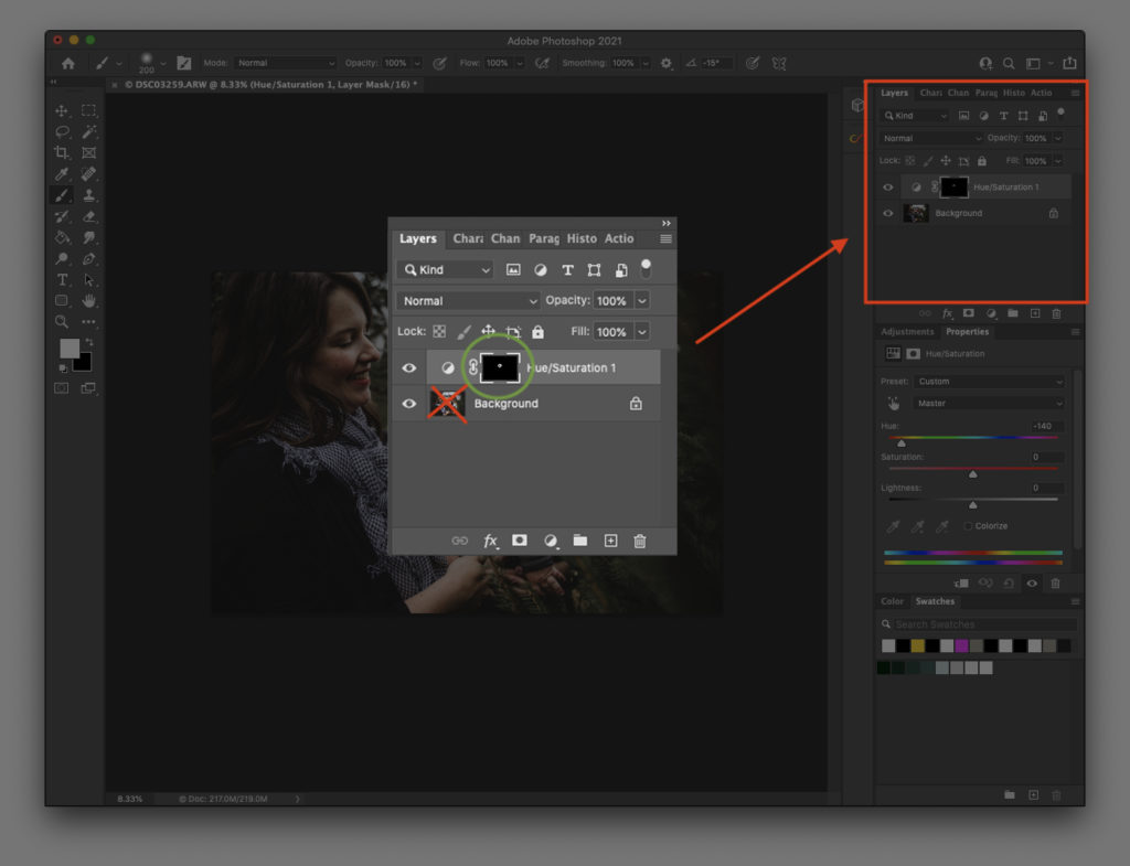 HSL Adjustment Layer in 5 Easy Steps | by Allison Corinne Davis