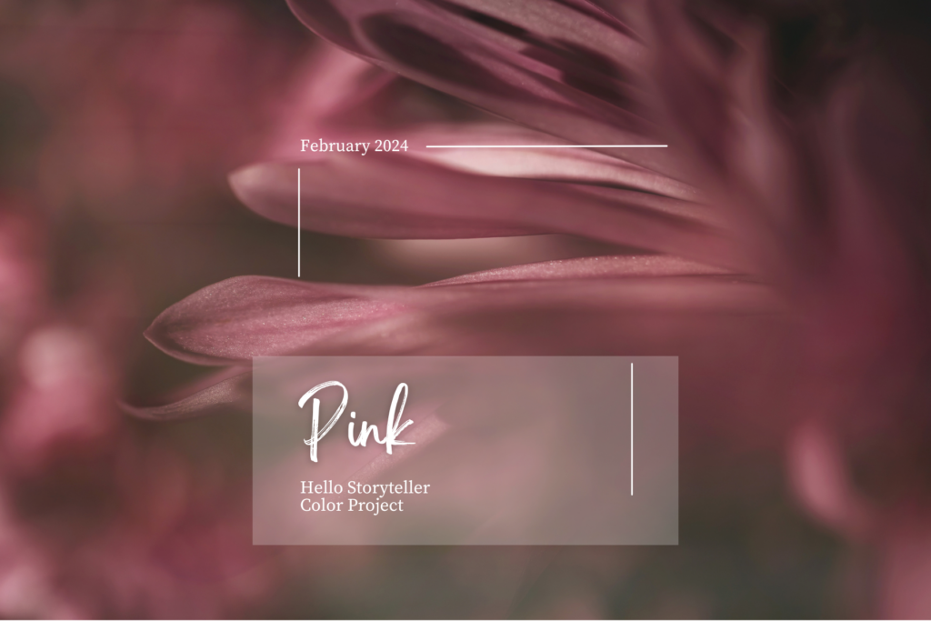 Hello Storyteller Color Project 2024 | Pink - Hello Storyteller